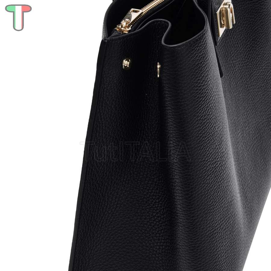 Furla 1927 L Nero WB01099 HSF000 1007 O6000 shopping bag Furla 1927 L Nero WB01099 HSF000 1007 O6000 shopping bag